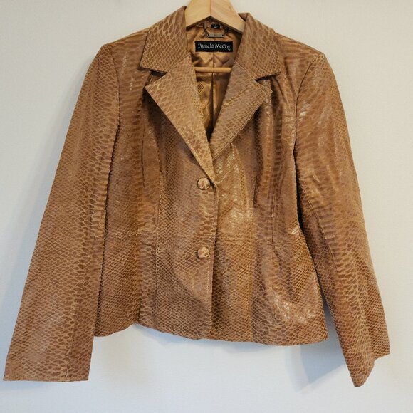 Pamela McCoy | Jackets & Coats | Vintage Pamela Mccoy Camel Brown ...